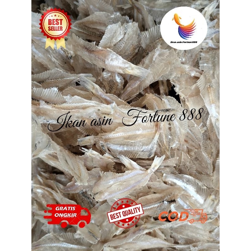 Jual Ikan Asin Kalapan/Pakang Tawar Asli Tipis Kerupuk Kualitas Premium ...