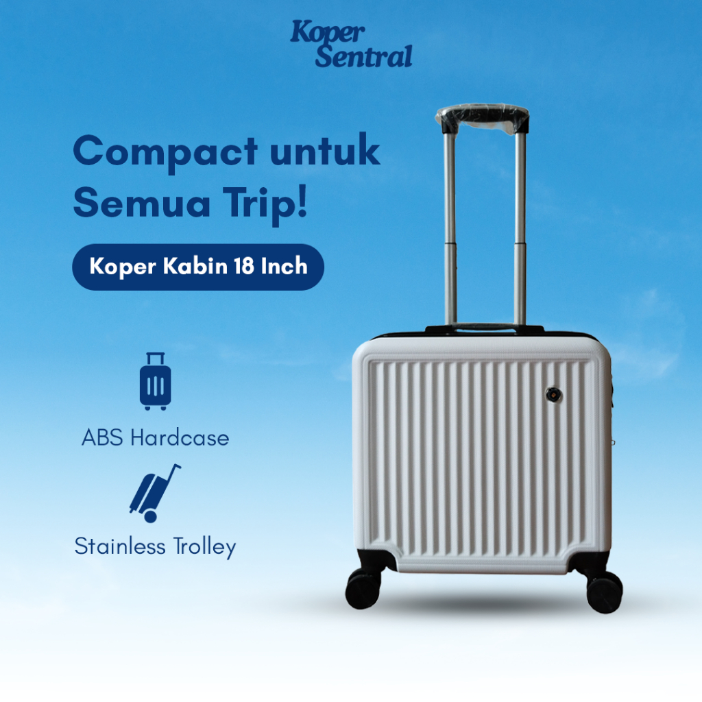 Jual Harga Spesial Koper Kabin Pilot 001 18 Inch Hardcase Tahan Banting ...