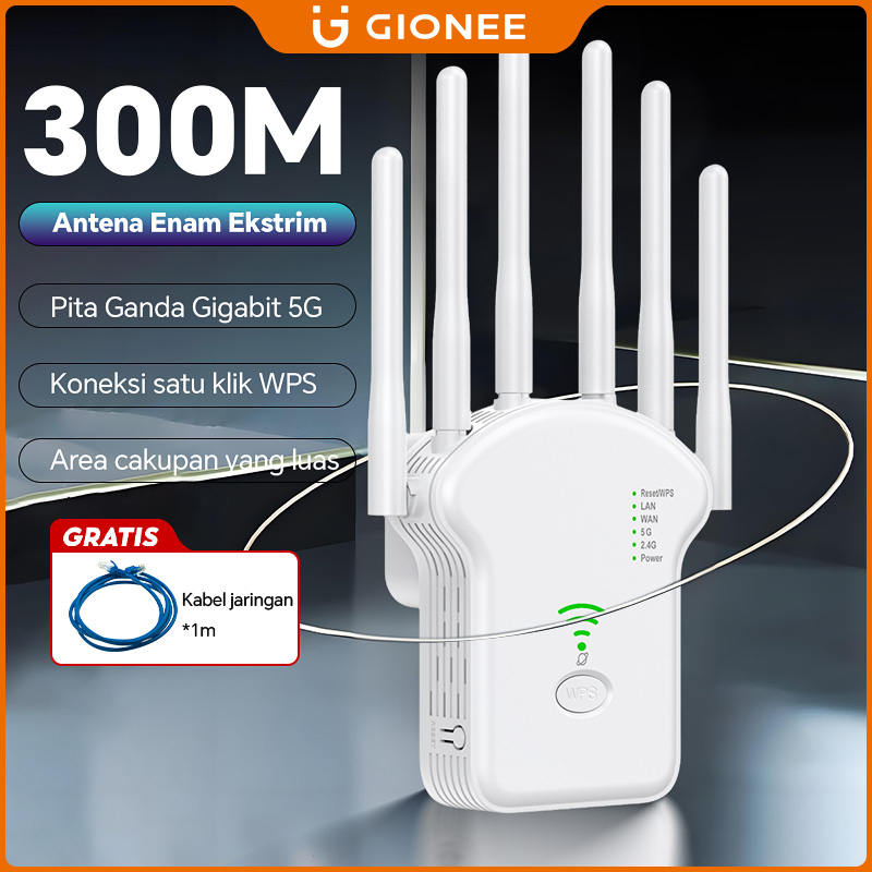 Jual Wifi Extender 1200Mbps 5Ghz Wireless WiFi Repeater 2.4G 5GHz Wifi Signal Amplifier Extender ...