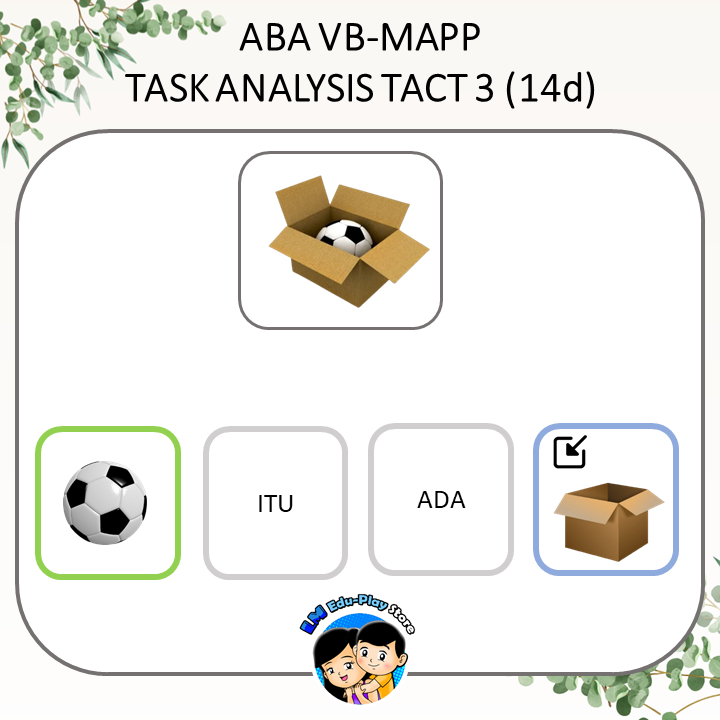 Jual Kartu Belajar ABA-VB Task Analysis Tact Level 3 (14d) | Shopee ... Jual Kartu Belajar ABA-VB Task Analysis Tact Level 3 (14d) | Shopee ...