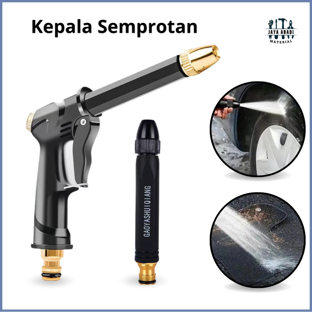 Jual [JAM] Kepala Semprotan Air Cuci Mobil Motor Tanpa Listrik High ...