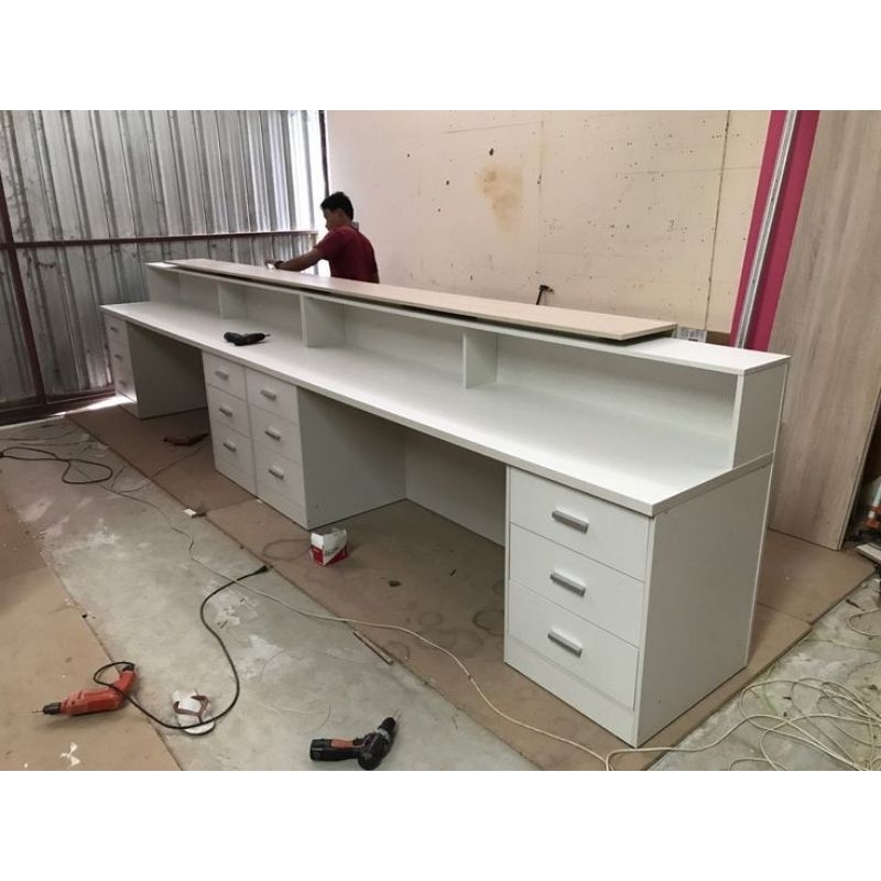 Jual MEJA KERJA ATAU MEJA SERVIS HP PLYWOOD 9mm | Shopee Indonesia