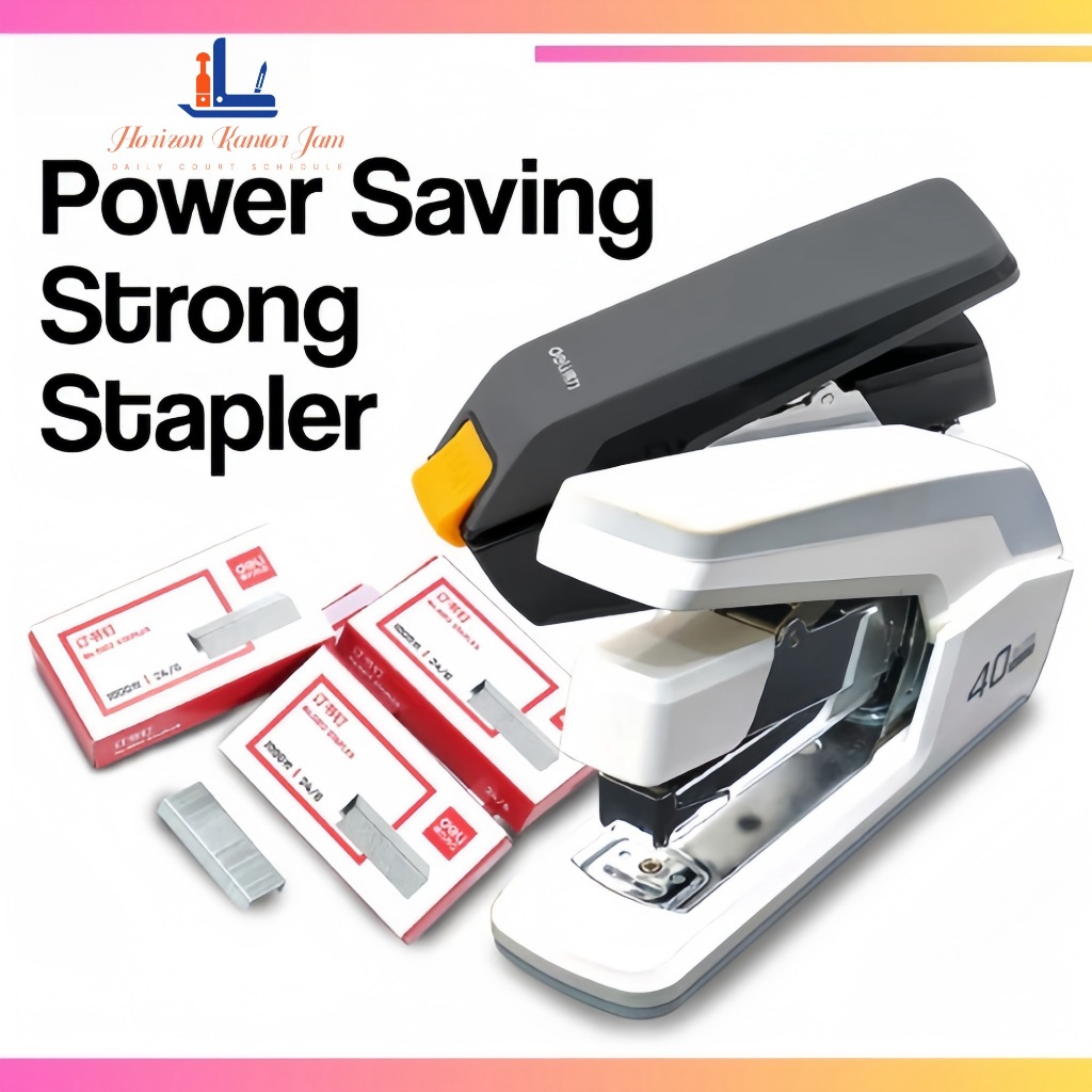 Jual Stapler Kuat Hemat Energi, Dapat Meny staples Hingga 40 Lembar ...