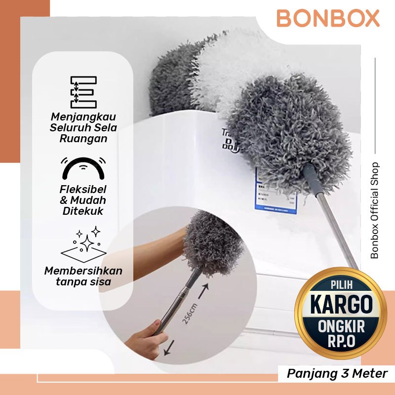 Jual 【BISA COD】BONBOX Kemoceng Fleksibel 3M Bisa Ditekuk Adjust ...