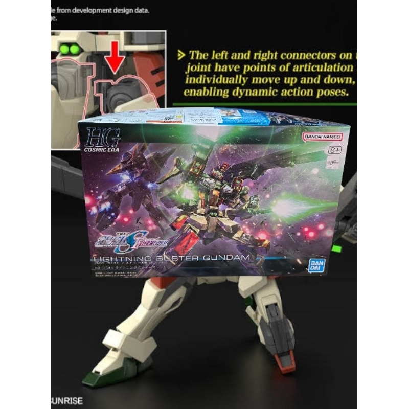 Jual HG 1/144 Lightning Buster Gundam | Shopee Indonesia