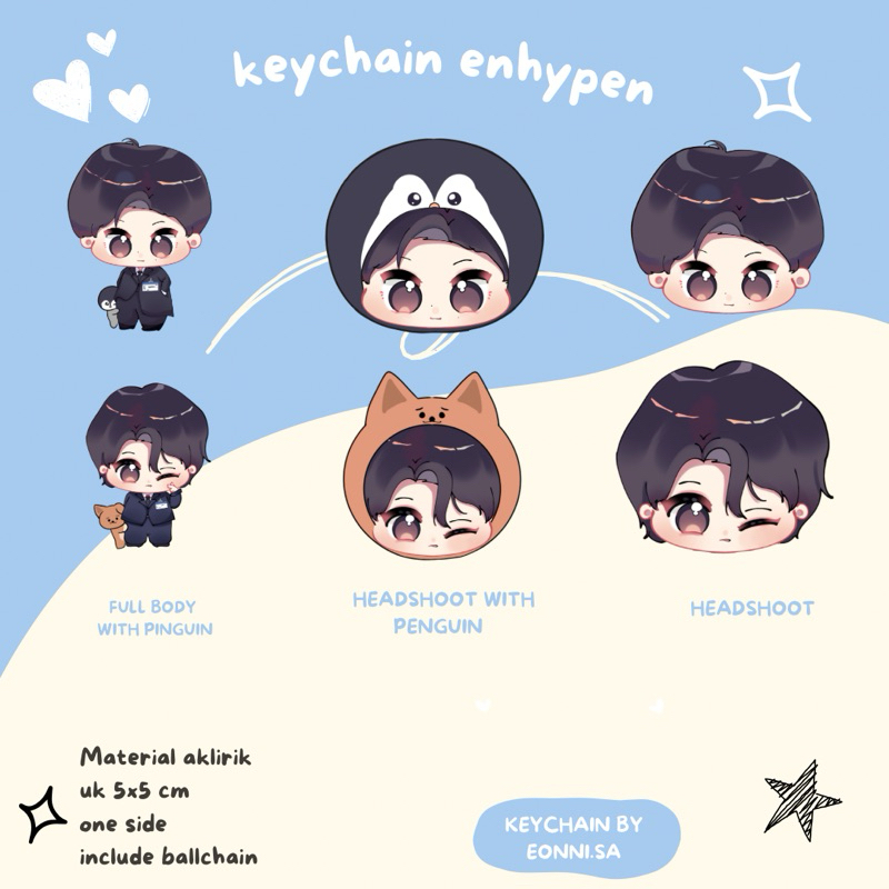 Jual [READY STOCK] KEYCHAIN AKRILIK SUNGHOON ENHYPEN UNOFF/FANMADE ...