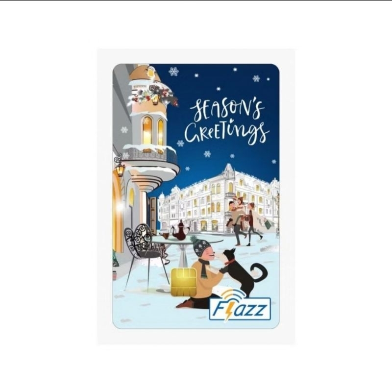 Jual Kartu Flazz ORIGINAL Limited Edition Seasons Greetings GEN 2 ...