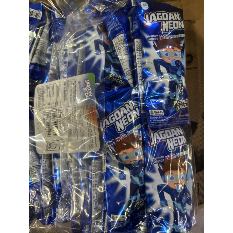 Jual Permen Jagoan Neon Lollypop isi 12/renceng | Shopee Indonesia
