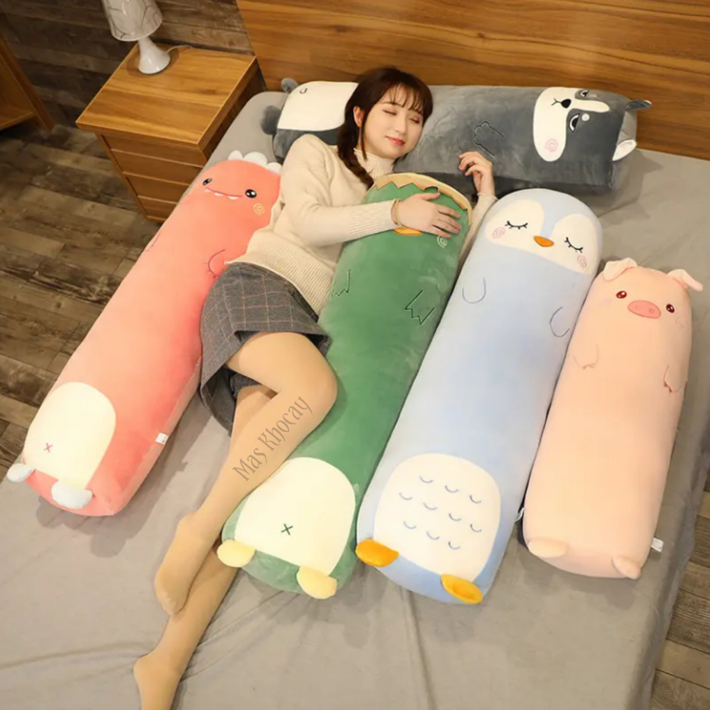 Jual Guling karakter hewan boneka guling animal pakai resleting bisa di ...