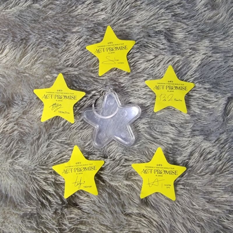 Jual TXT - OFFICIAL ACT PROMISE STAR CONFETTI WITH KEYRING DOLLAR LOSER ...