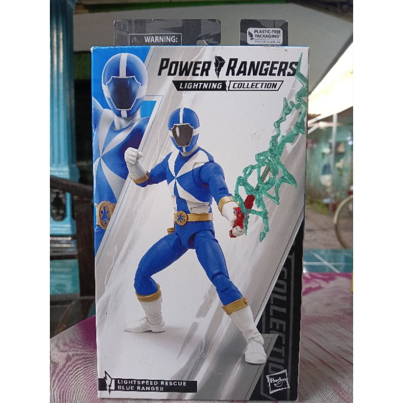 Jual Power Rangers Lightning Collection LightSpeed Rescue Blue Ranger | Shopee Indonesia