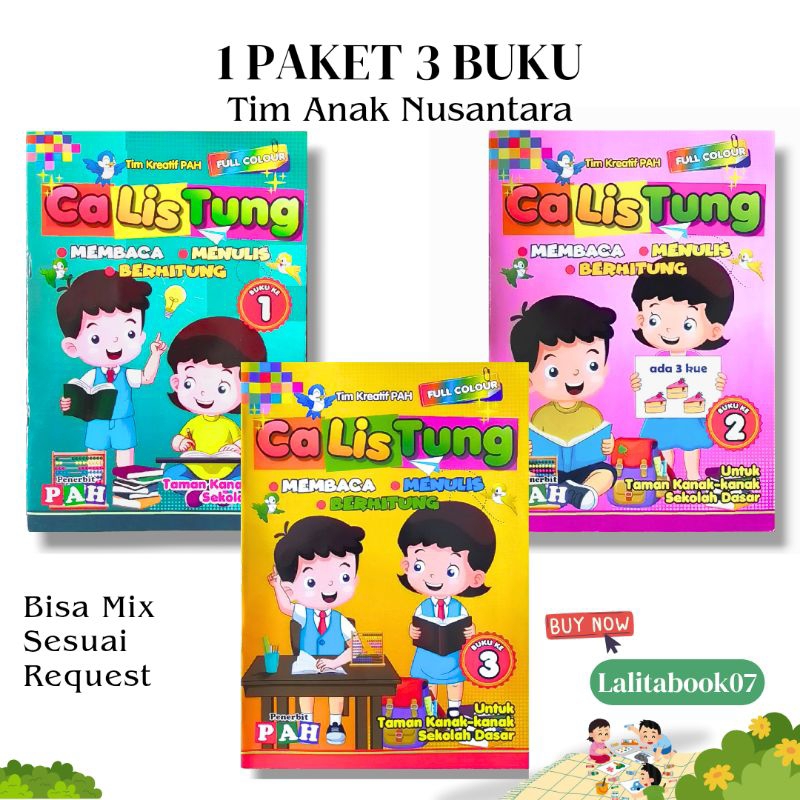 Jual BUKU ANAK TK PAUD/ BELAJAR MEMBACA / BELAJAR MENULIS / BELAJAR ...