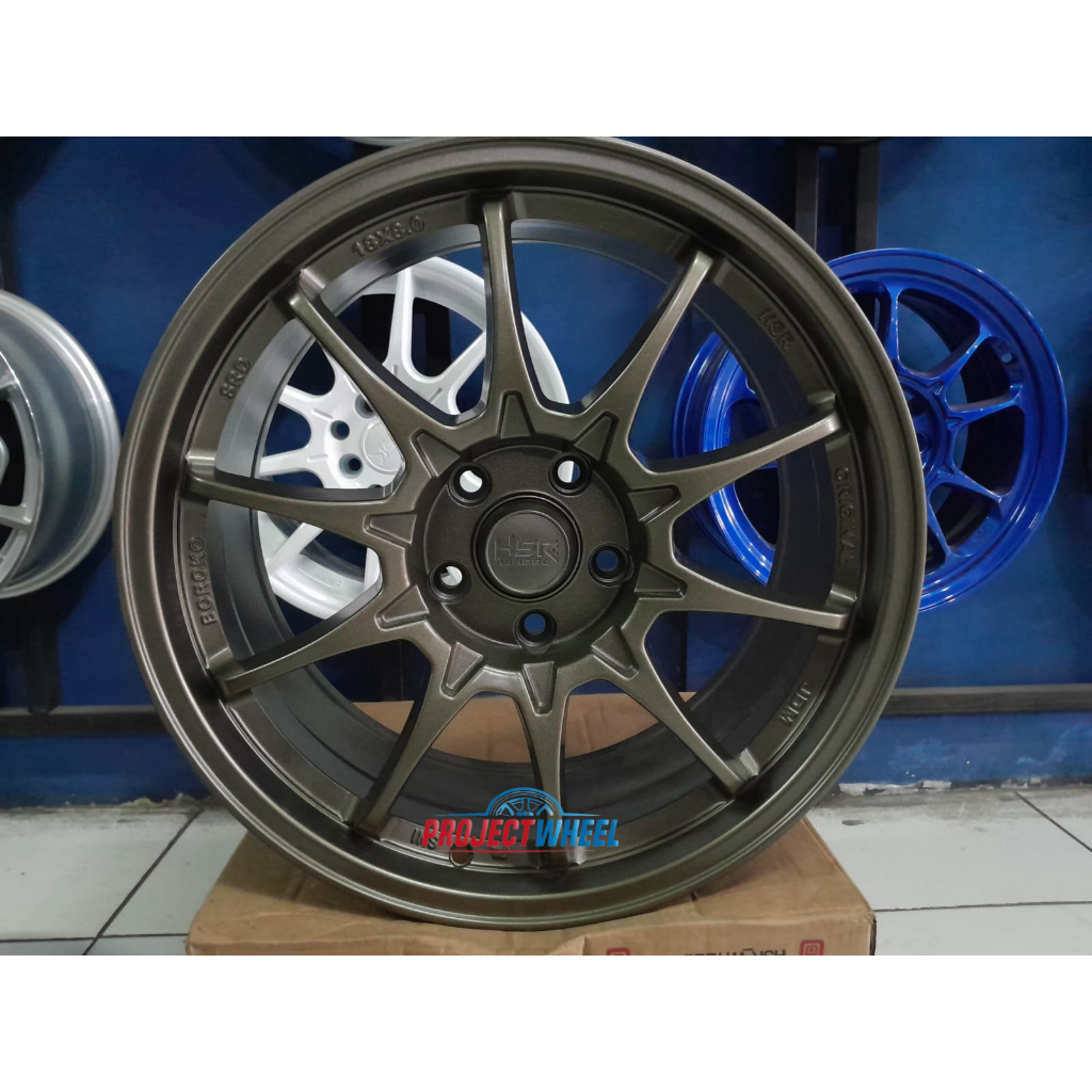Jual velg hsr civic camry accord hrv innova xpander terios rush HSR BOROKO SRD Ring 18 | Shopee ...