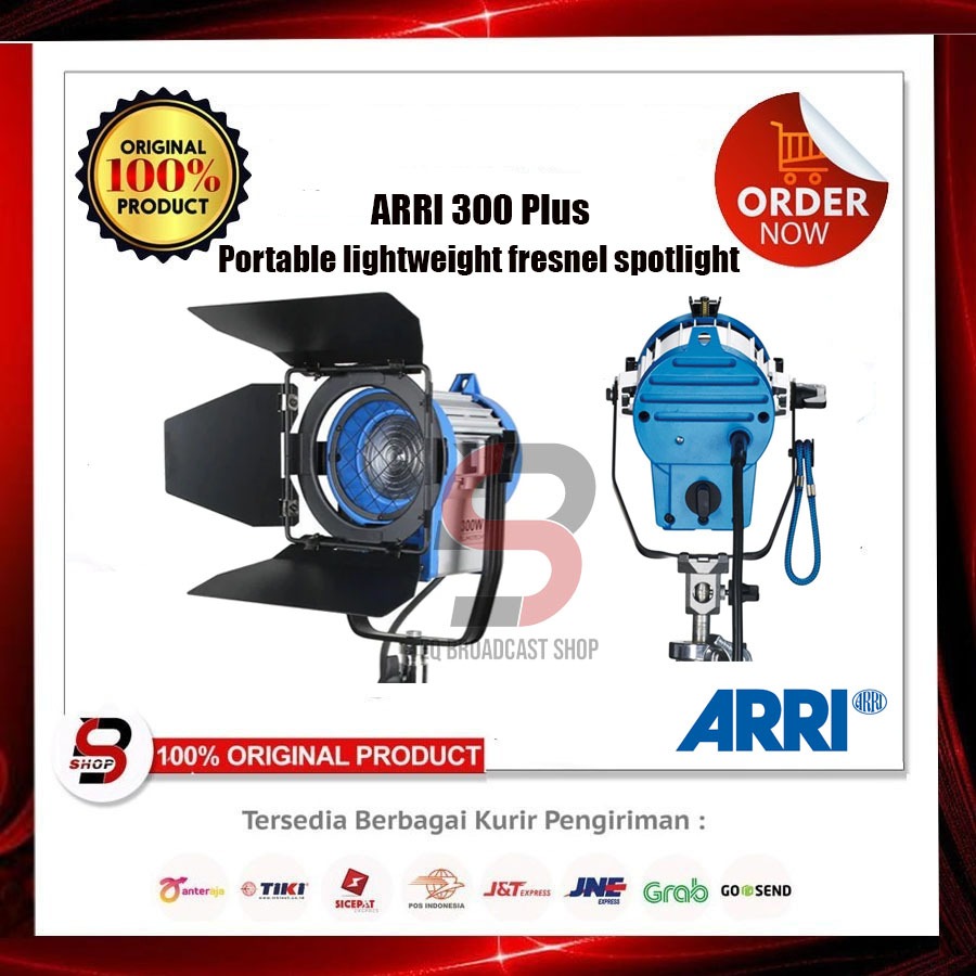 Jual Lighting ARRI 300 Plus / Halogen lamp 300 Watt Portable ...