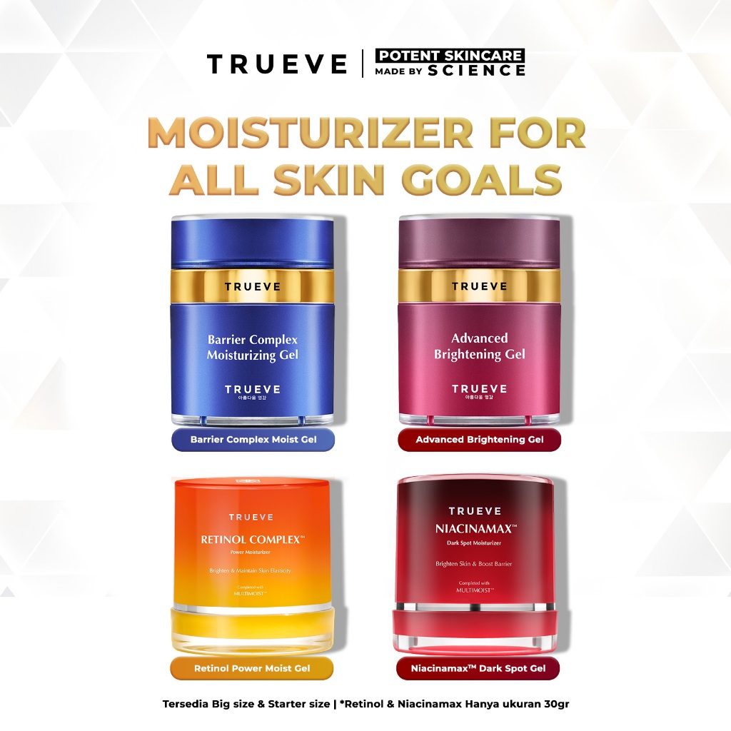 Jual TRUEVE Moisturizer for All Skin Goals (Advanced brightening ...