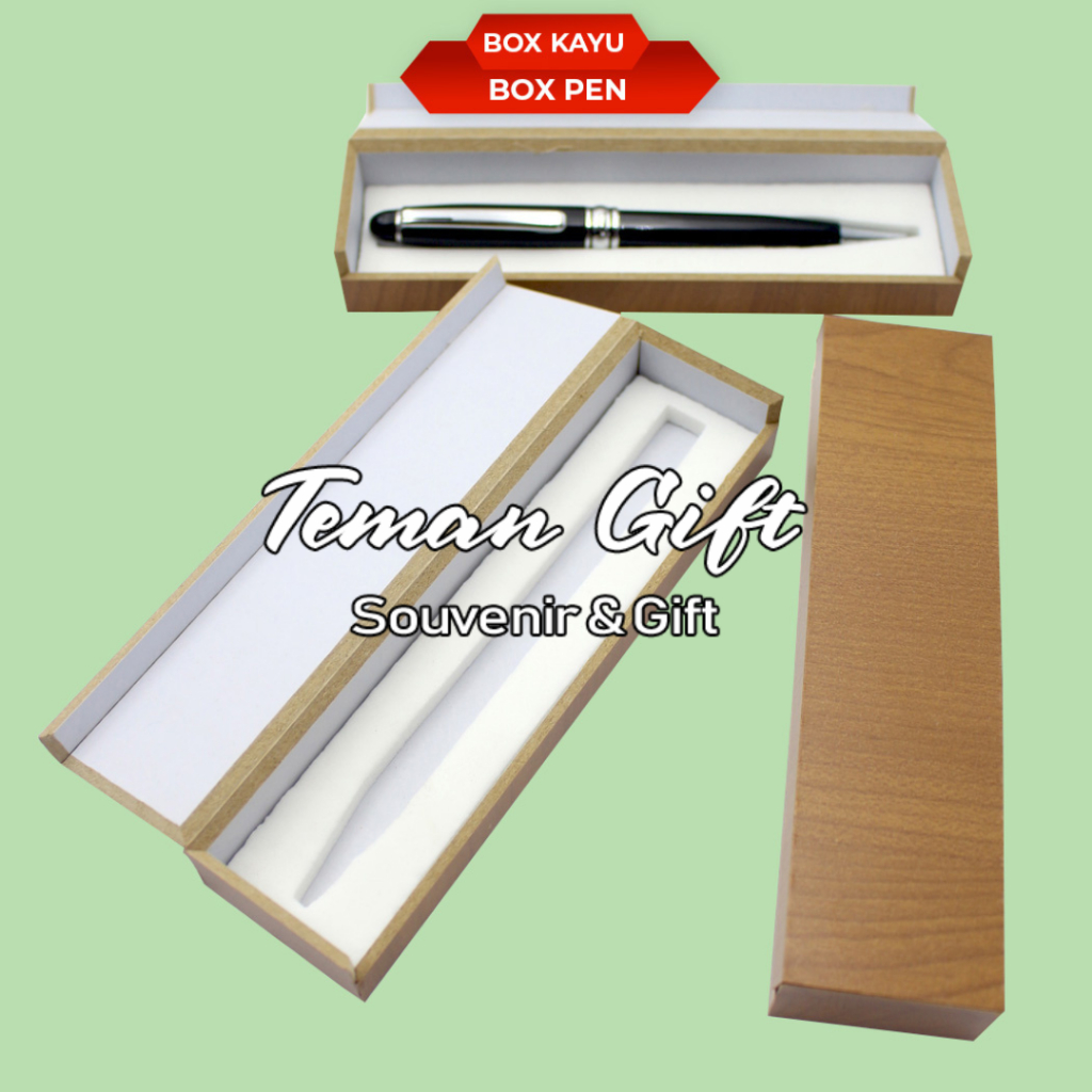 Jual Box Pen Stainless Eksklusif Kotak Pena Pulpen Metal Box Kayu ...