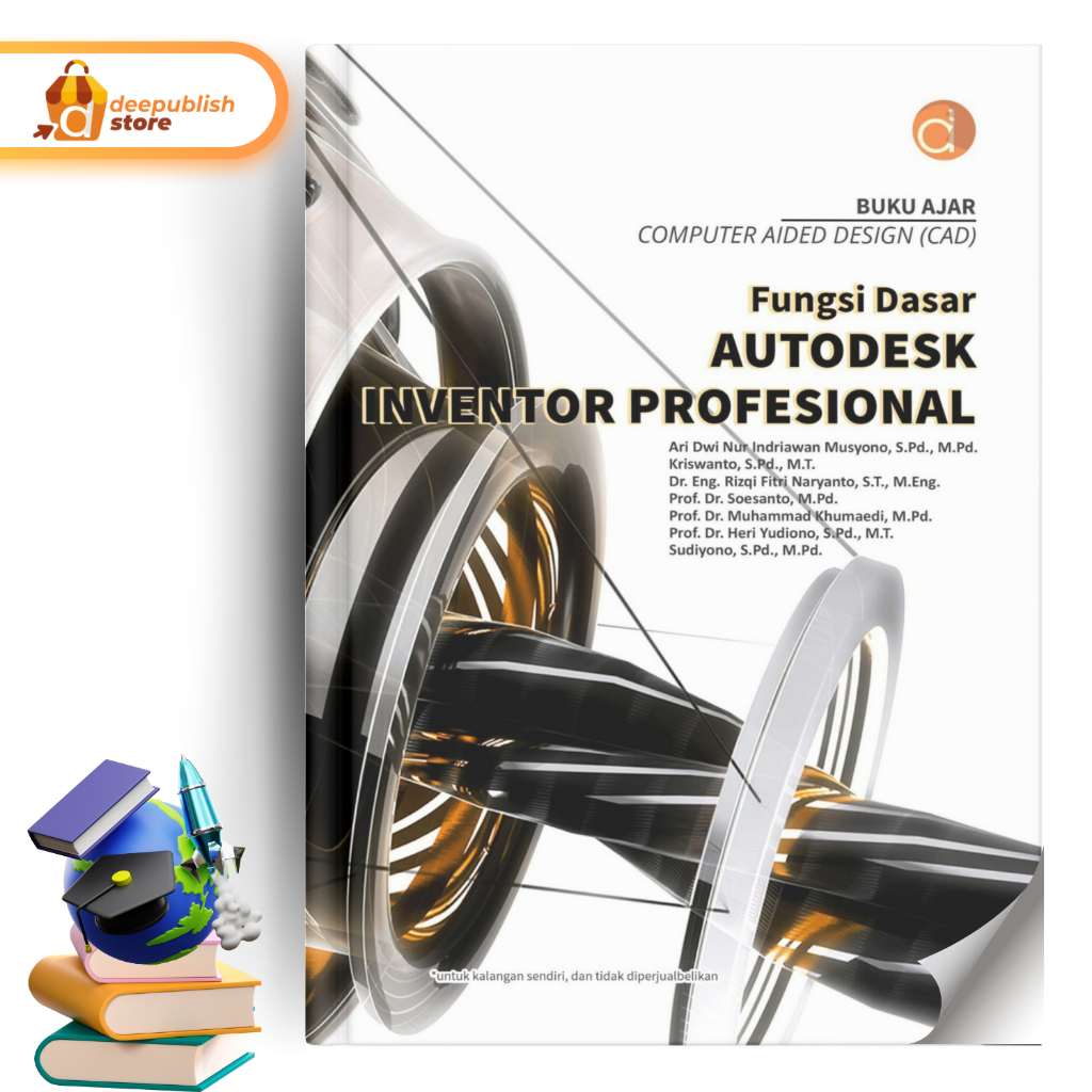 Jual Deepublish - Buku Ajar Computer Aided Design (CAD) Fungsi Dasar ...