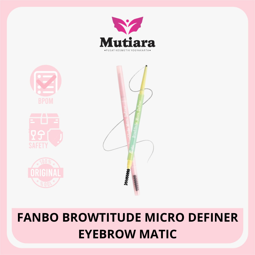 Jual FANBO BROWTITUDE MICRO DEFINER EYEBROW MATIC | Shopee Indonesia