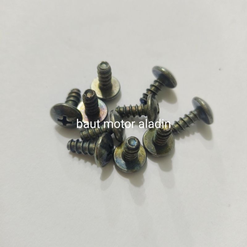 Jual Baut Body Cacing Ulir 5x12 Hijau (10 pcs) | Shopee Indonesia