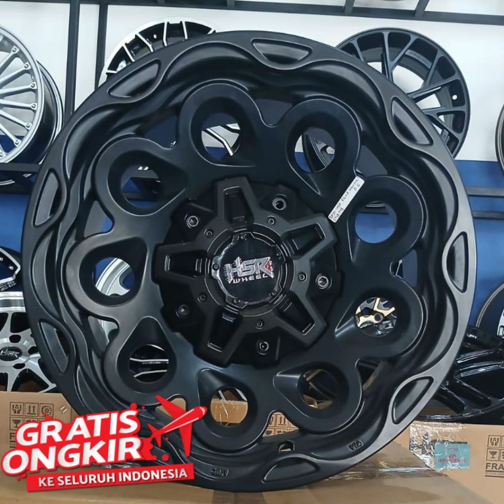 Jual Velg Mobil Semi Off Road R16 Pcd 6x139,7 HSR BAJO Untuk Fortuner ...