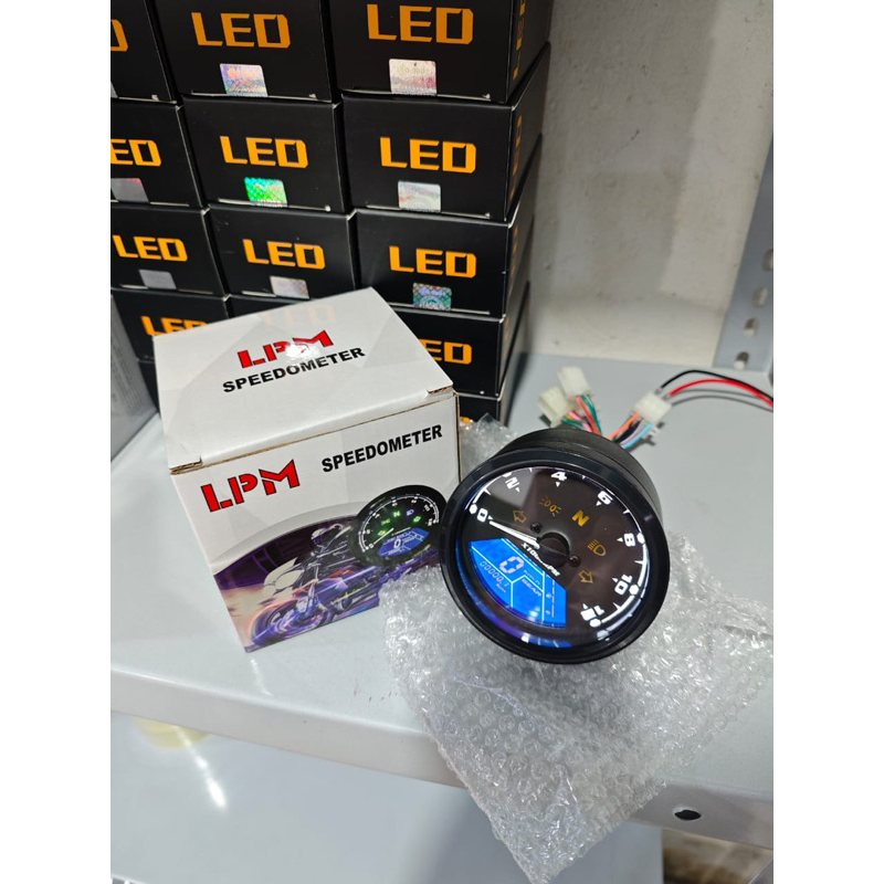Jual Speedometer Babon Spedometer Babon Bulat LED DIGITAL Plus Sensor ...