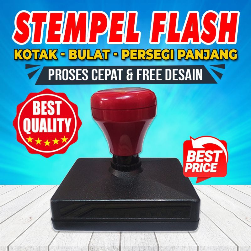 Jual Stempel Flash Custom | Shopee Indonesia