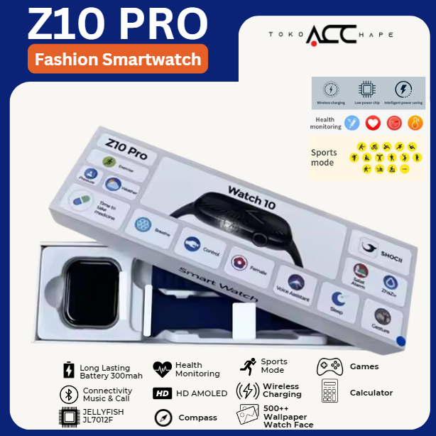 Jual SMARTWATCH Z10 PRO/WATCH 10 (46mm) AMOLED Support Android & iOS ...