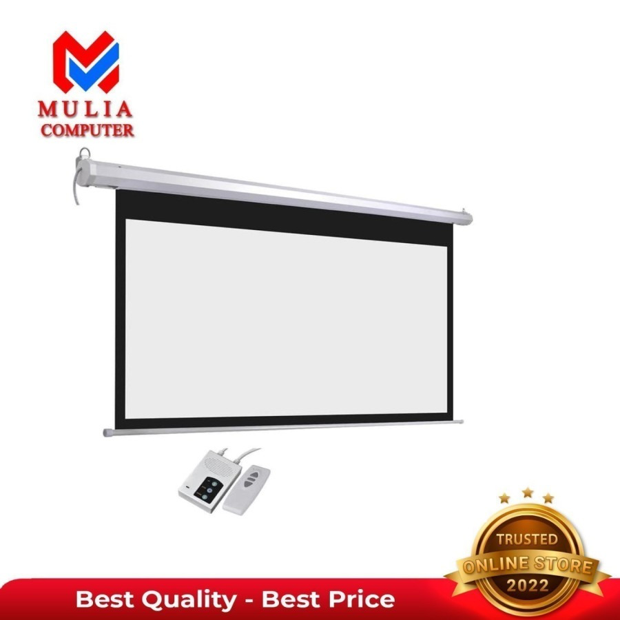 Jual LAYAR 70X70" MOTORIZED | Shopee Indonesia