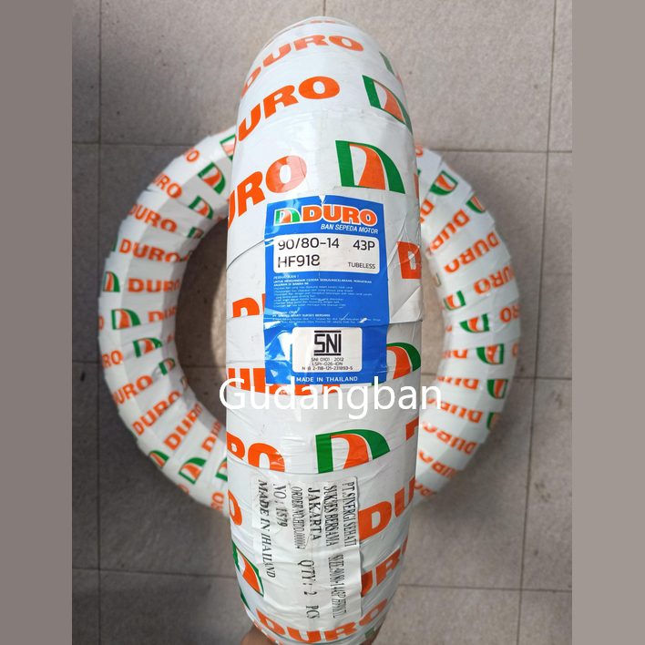 Jual ( HF918 - RING 14) DURO Ban IMPORT motor MATIC (CEK VARIAN 80 80 / ...