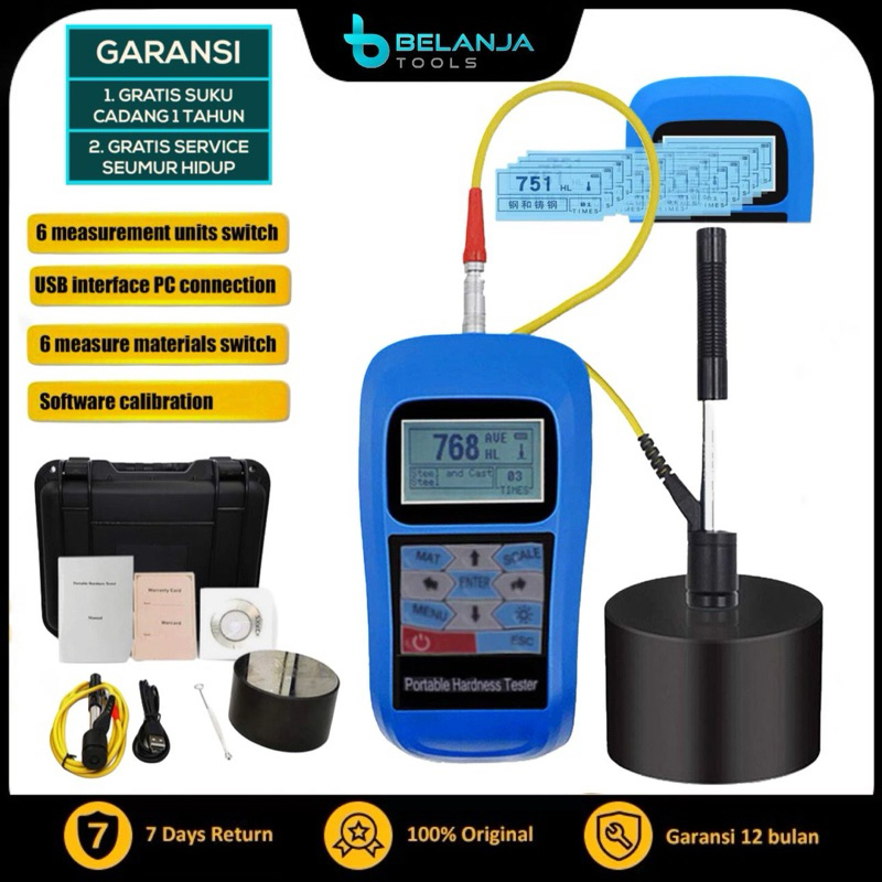 Jual JITAI 771 Portable Leeb Hardness Tester Durometer | Shopee Indonesia
