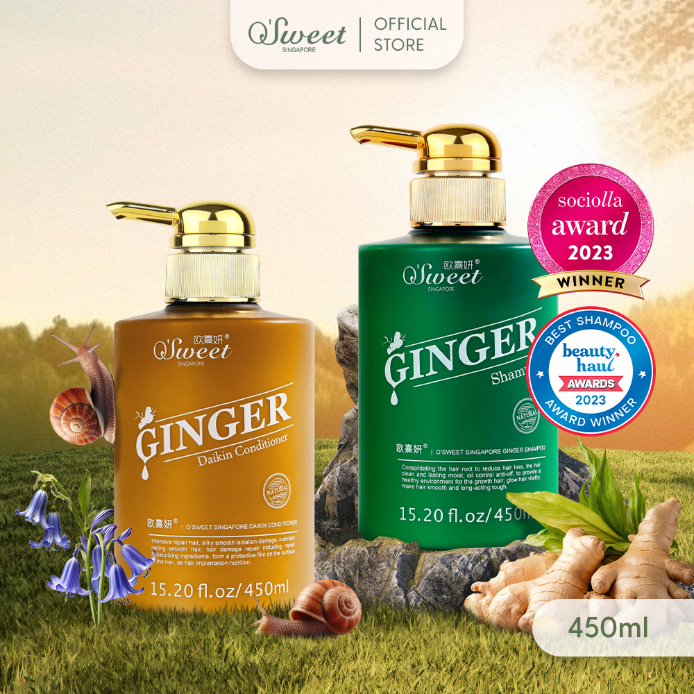 Jual Osweet Singapore | Shampo Ginger Series | Shampoo Anti rontok | Shampoo Rambut Berminyak ...