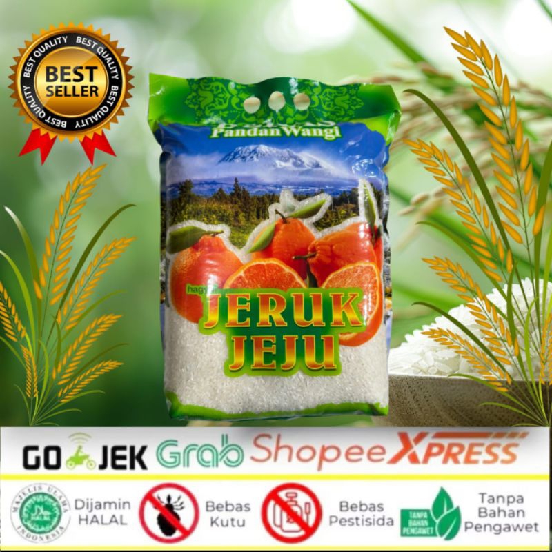 Jual Beras Cap Jeruk Juju Premium 5 Kg 10 Kg 20 Kg | Shopee Indonesia