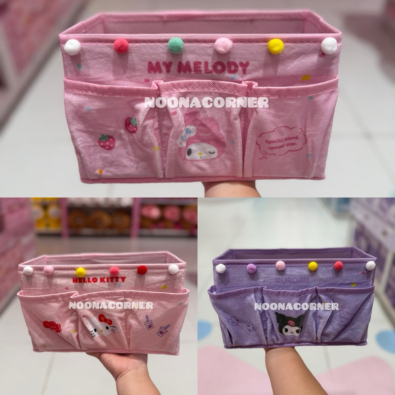 Jual Miniso x Sanrio ‼️ Cloth Storage Box with 3 Side Pockets Sanrio ...