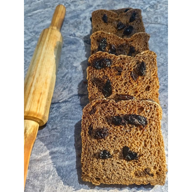 Jual Roti Gandum Cokelat Raisin (Bebas Gula, Susu, Telur, Butter ...