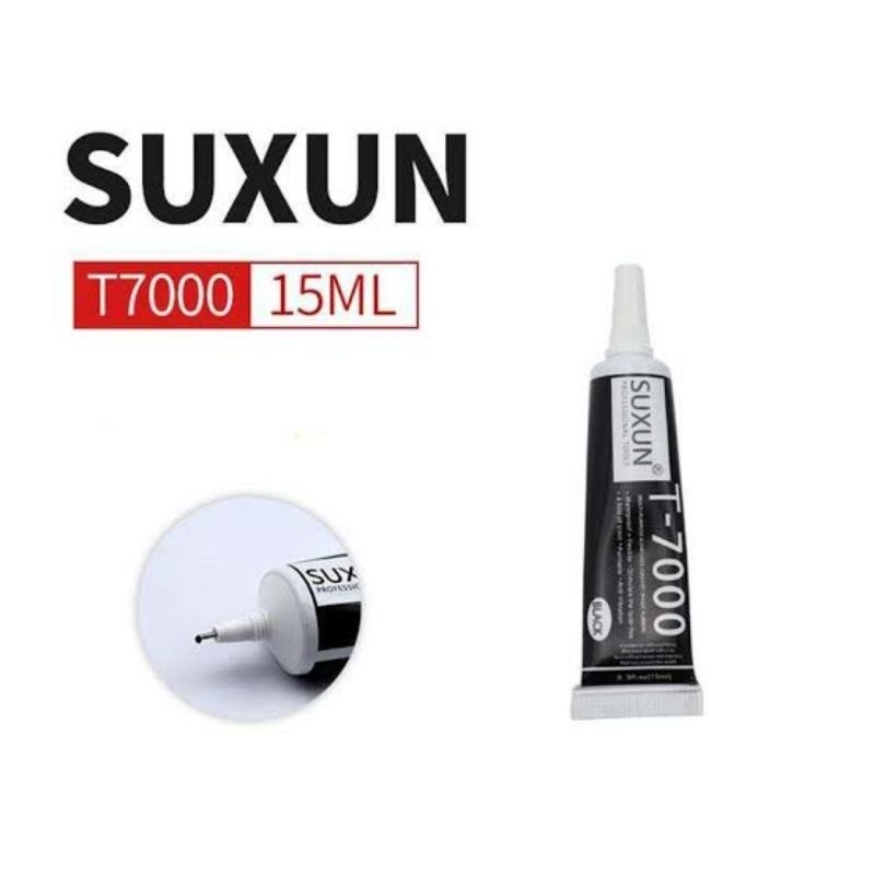 Jual LEM SUXUN LEM LCD T7000 CAIRAN HITAM 15ML | Shopee Indonesia
