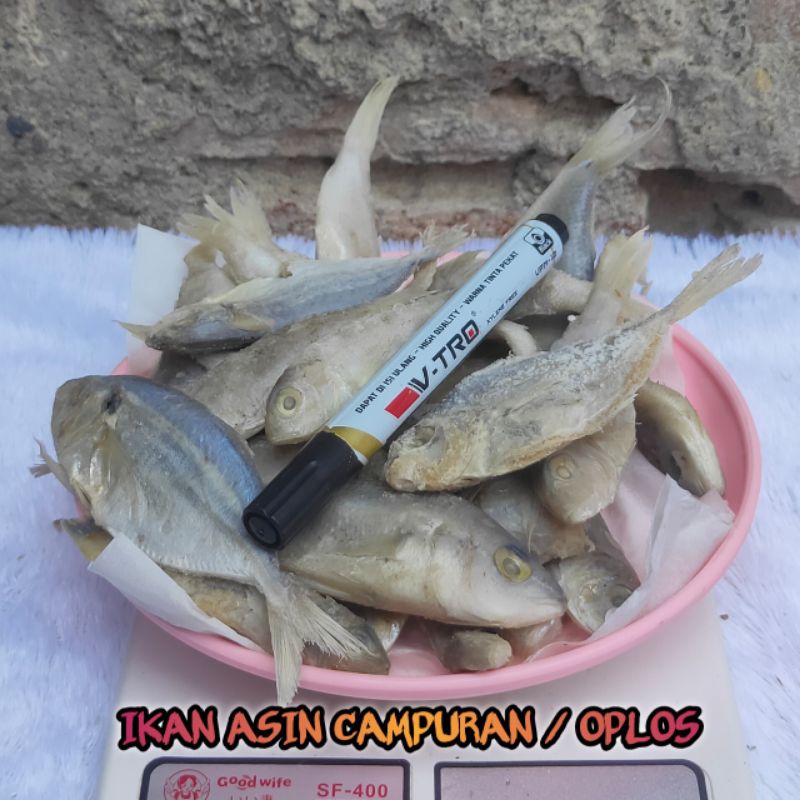 Jual CUCI GUDANG JUAL IKAN ASIN CAMPUR CAMPUR HEMAT BERBAGAI MACAM IKAN ...