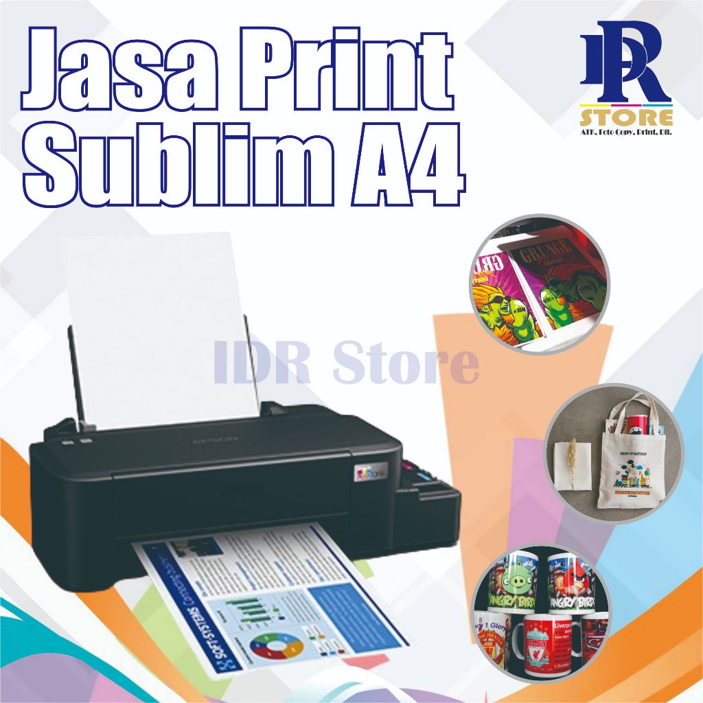Jual Jasa Cetak Print Sublim Ukuran A4 | Shopee Indonesia