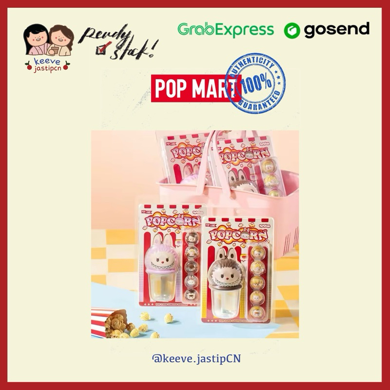 Jual POPMART POPLAND POPBEAN LABUBU POPCORN | Shopee Indonesia