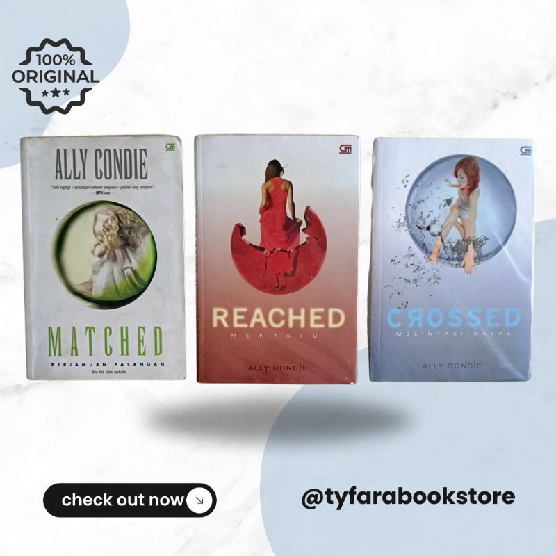 Jual MATCHED series//Ally Condie ( BOOKED ) | Shopee Indonesia