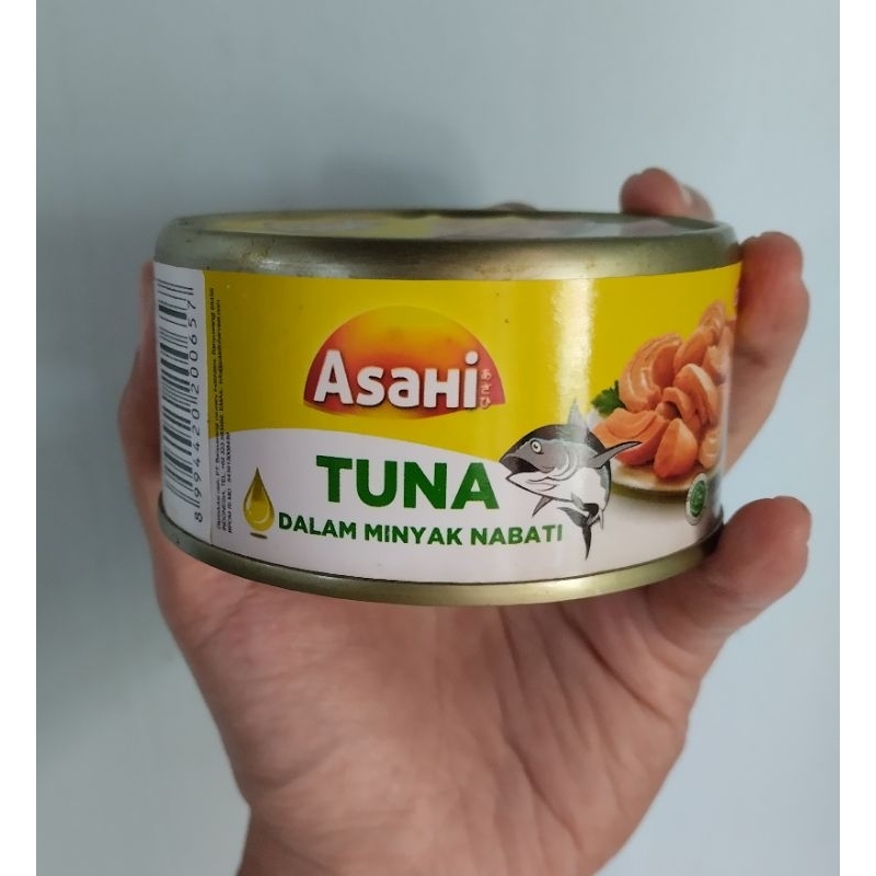 Jual Tuna kaleng dalam minyak sayur merk Asahi | Shopee Indonesia