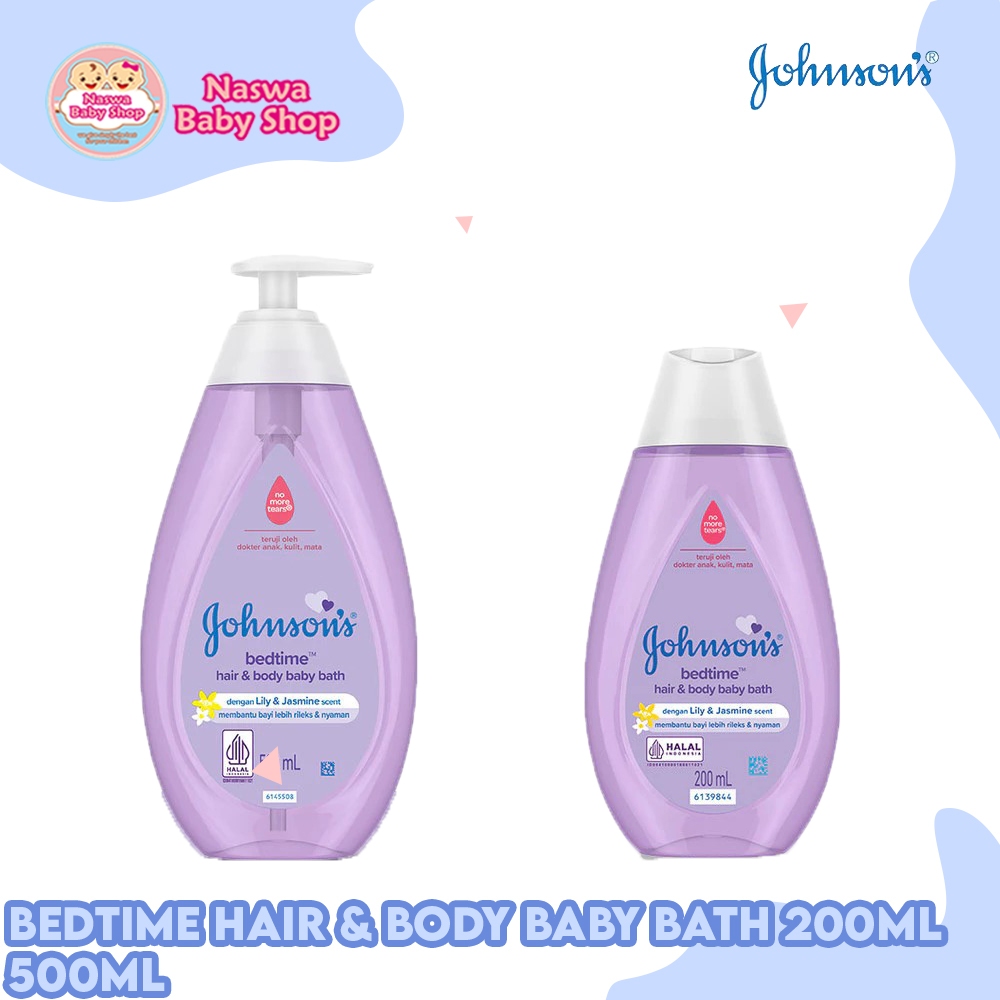 Jual Johnsons Baby Bath Bedtime 200ml 500ml | Shopee Indonesia