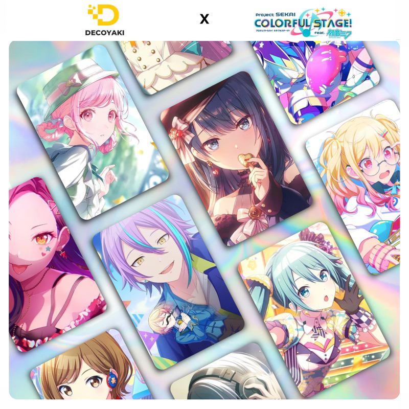 Jual Photocard Hologram Project Sekai Event Game Potrait, Photocard ...