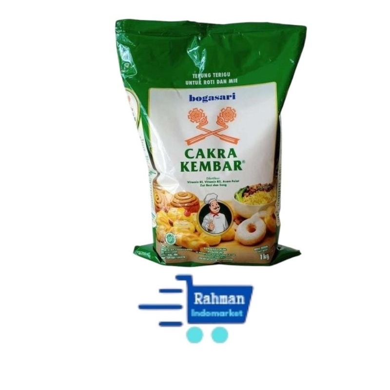 Jual TEPUNG TERIGU CAKRA KEMBAR 1KG | Shopee Indonesia