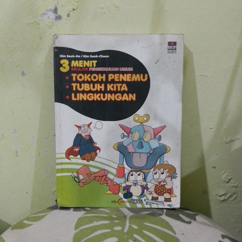 Jual 3 Menit Belajar Pengetahuan Umum(Tokoh Penemu,Tubuh Kita ...