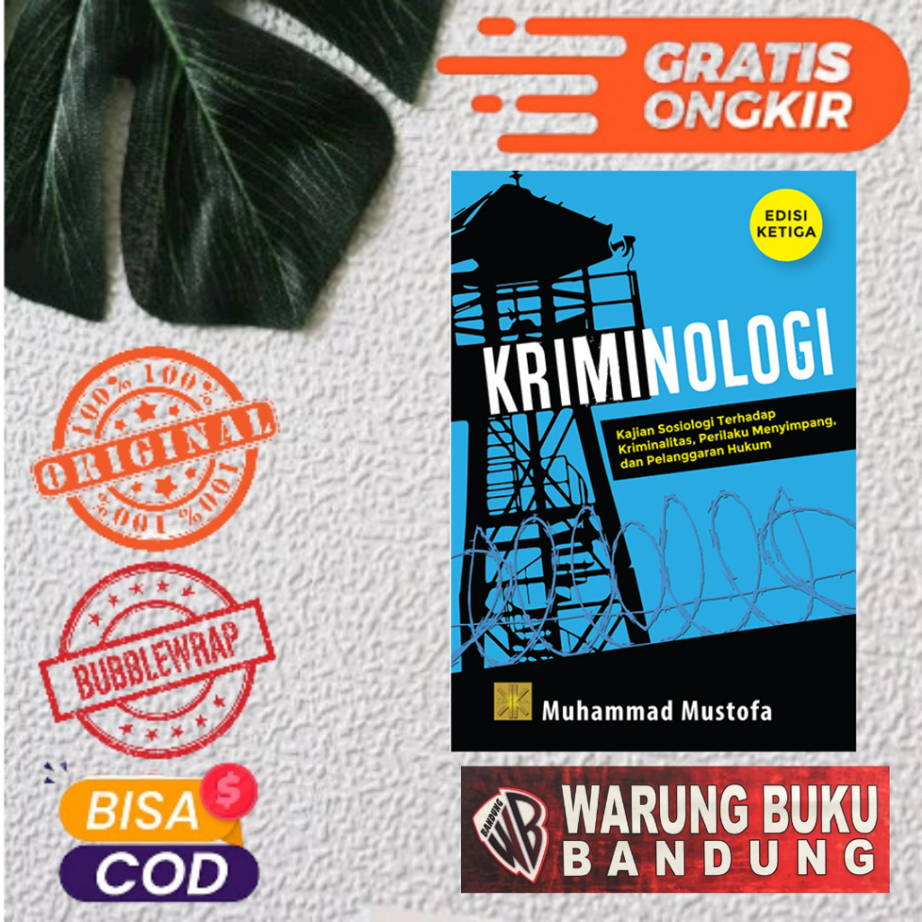 Jual BUKU KRIMINOLOGI EDISI 3 - Muhammad Mustofa | Shopee Indonesia