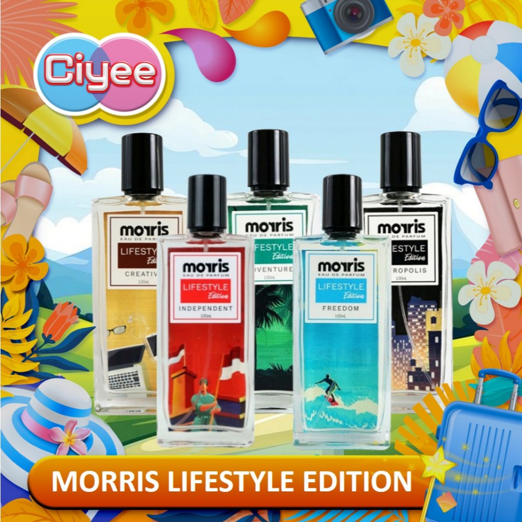 Jual Morris Lifestyle Edition Eau De Parfum Pria 100ml - EDP Moris Life ...