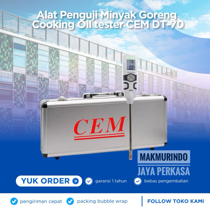 Jual Cooking Oil Tester Oil Temperature and TPM Measurement Tool Frying ...