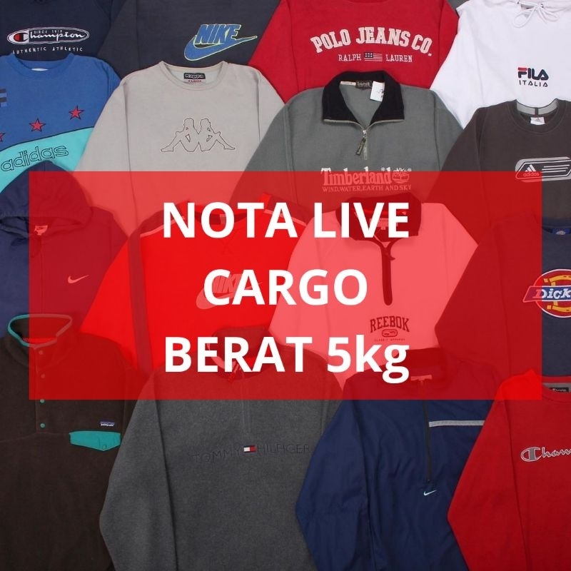 Jual NOTA LIVE CARGO MAX 5kg | Shopee Indonesia