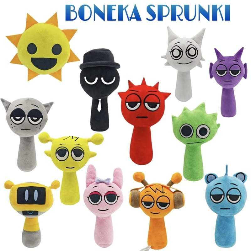 Jual BONEKA SPRUNKI / BONEKA GAME SPRUNKI 40CM LUCU DAN IMUT | Shopee ...