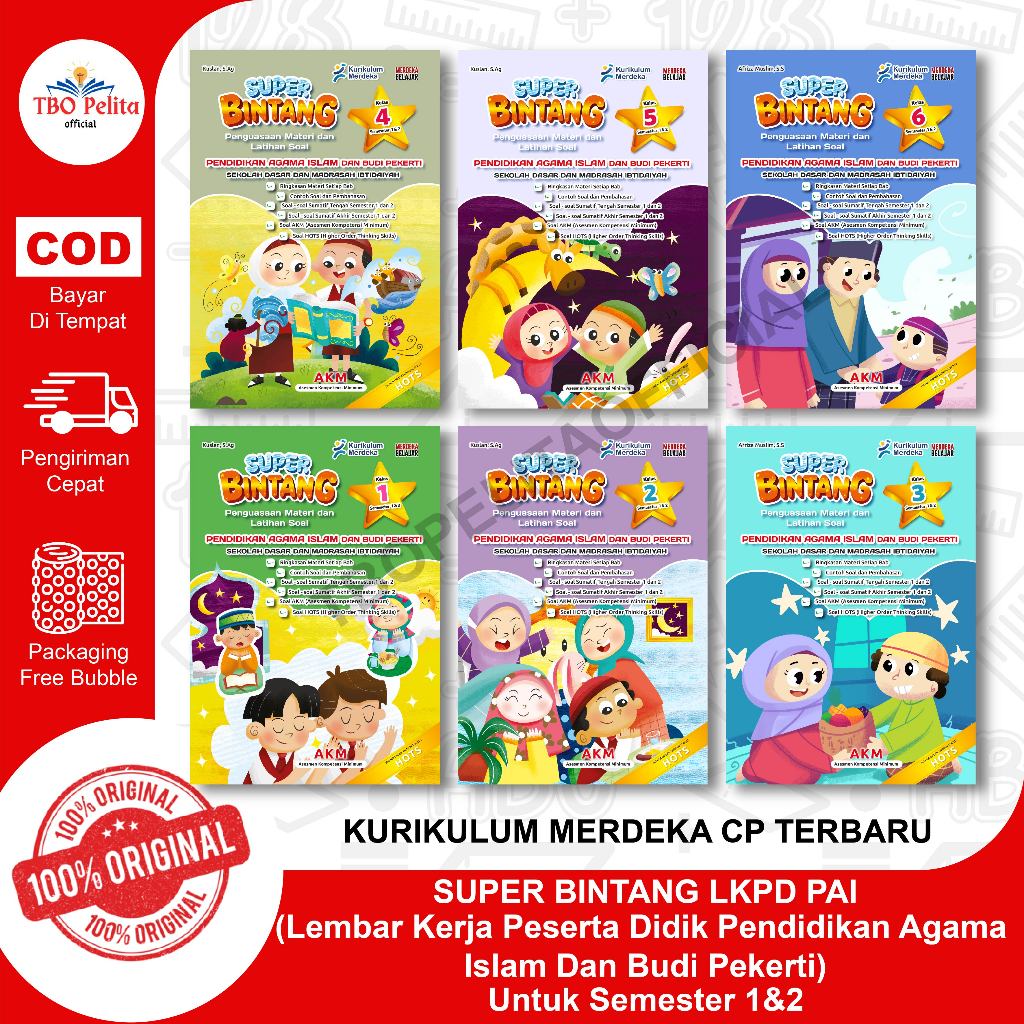 Jual SUPER BINTANG LKPD [lembar kerja peserta didik] PAI (Pendidikan ...
